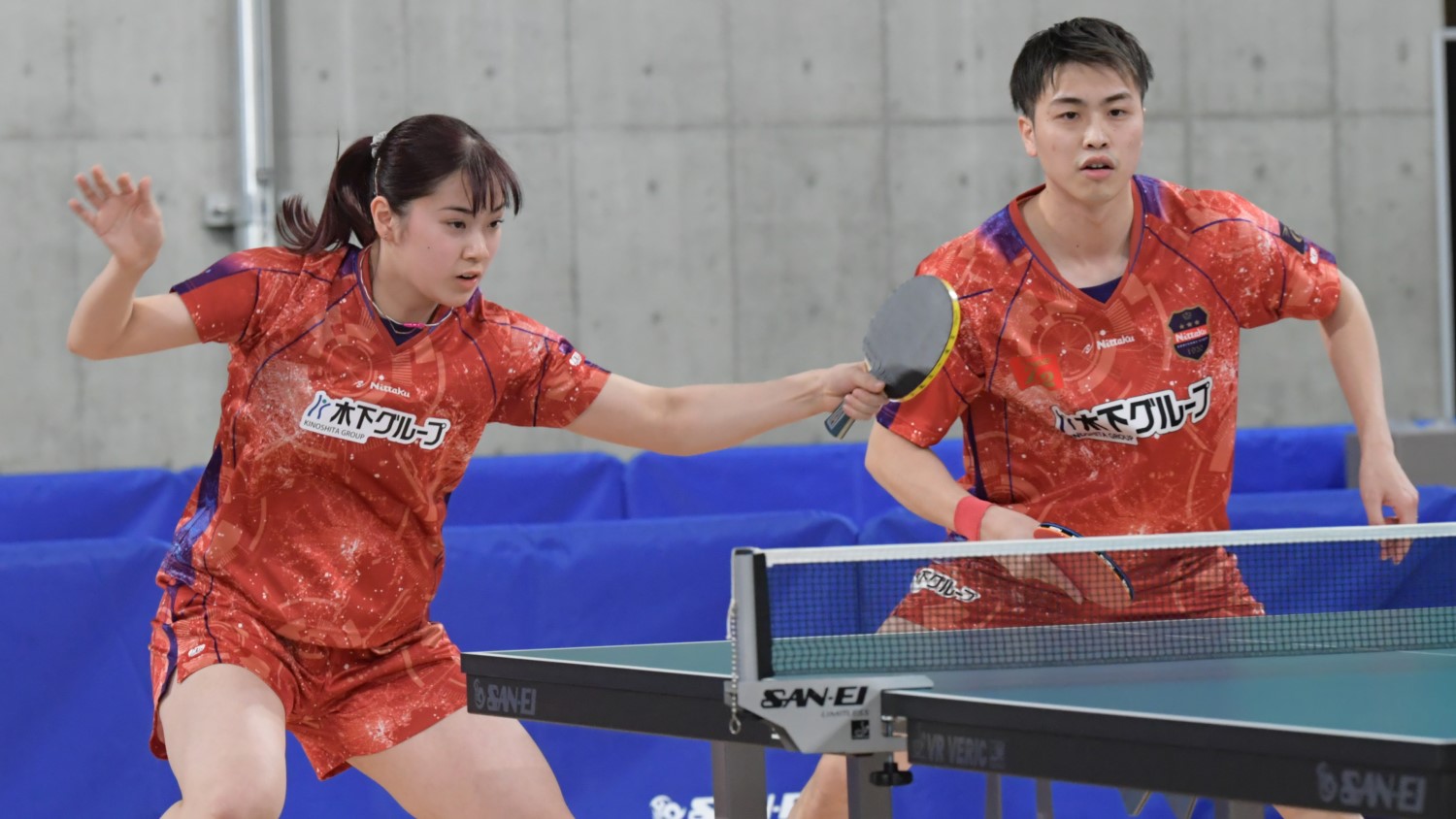 【全日本】野田/木塚が田添/長﨑に勝利！混合ダブルス2回戦 | Nittaku(ニッタク) 日本卓球 | 卓球用品の総合メーカーNittaku(ニッタク) 日本卓球株式会社の公式ホームページ